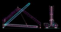 China Gantry Stacker Reclaimer 500-2000 TPH for Longitudinal Stockyard Bulk Material Handling for sale