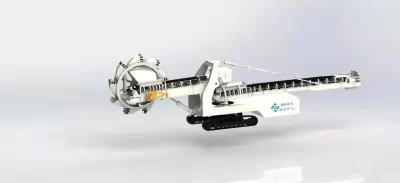 China Heavy Duty Bucket Wheel Excavator 5-25m Boom 100-3000 m3h Capacity for Mining for sale