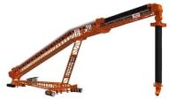 China Heavy Duty Mobile Radial Telescopic Stackers For Bulk Materials Conveying for sale