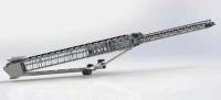 China Mobile Telescopic Belt Radial Stacker Conveyor 800 t/h Bulk Materials Handling for sale