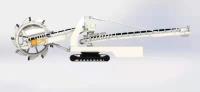 China Mobile Telescopic Belt Radial Stacker Conveyor 800 t/h Bulk Materials Handling for sale