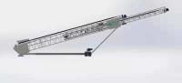 China Mobile Telescopic Belt Radial Stacker Conveyor 800 t/h Bulk Materials Handling for sale