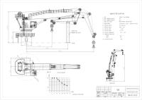 China Electric Hydraulic Knuckle Boom Offshore Crane Engineering Multi Purpose Vessel for sale