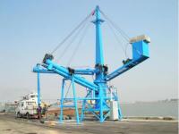 China Stationary Continuous Screw Ship Unloader 60-300 t/h for Grain Bulk Cargo Unloading for sale