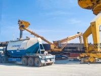 China PPG Continuous Screw Ship Unloader 60-300 t/h for Cement Unloading for sale