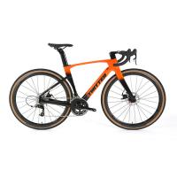 China EPS 40C Carbon Gravel Road Bike 700C Full Hidden Cable Disc Brake 51cm Frame for sale