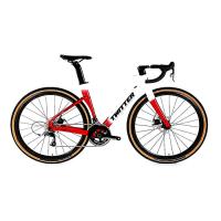 China Carbon Gravel Race Bike 9.6kg 700C Disc Brake SRAM Rival 22S Adult 54cm for sale