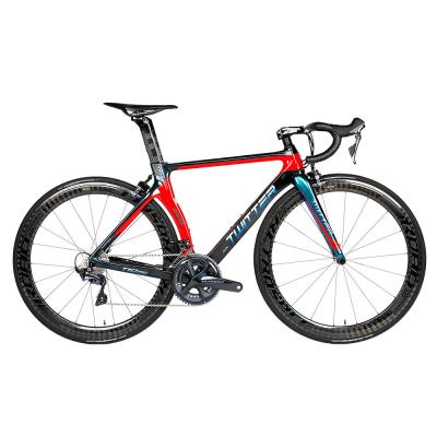 China EPS Carbon Fiber Road Bike T10pro Holographic SHIMANO UT R8000 22 Speed 700C for sale