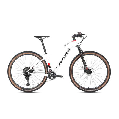 China Carbon Fiber Mountain Bike 29er Warriorpro SHIMANO XT M8100 24 Speed Thru Axle 12x148mm Boost Disc Brake for sale