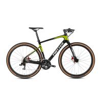 China 9.6KG Carbon Hybrid Bicycle 700x40C Gravel Bike Shimano 4700 20 Speed Stiffness To Weight Ratio for sale