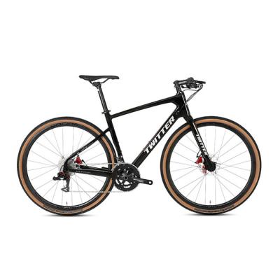 China TWITTER Carbon Fiber Hybrid Bike 700x40C Gravel Racing 22-Speed for sale