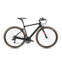China Pro STEALTH Carbon Fiber Hybrid Road Bike 700C 24 Speed 45cm 54cm Frame Sizes for sale