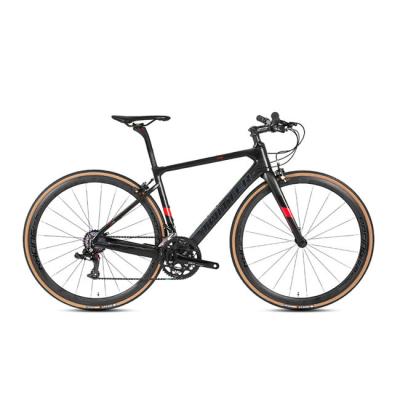 China Pro STEALTH Carbon Fiber Hybrid Road Bike 700C 24 Speed 45cm 54cm Frame Sizes for sale