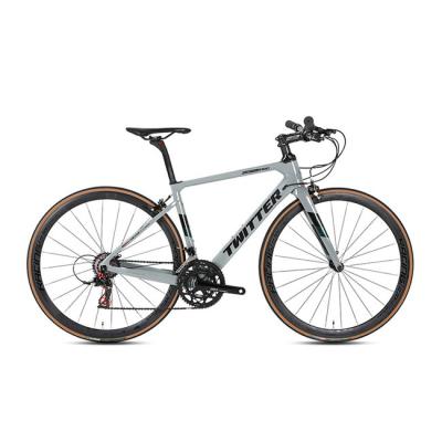 China SRAM S700 22S Carbon Fiber Hybrid Bike 54cm Frame Men Women 700x25C for sale