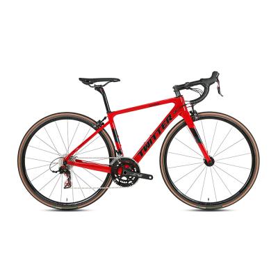China Twitter STEALTH Pro Carbon Fiber Racing Bike 54cm Frame 8.7KG 22 Speed SRAM Rival for sale