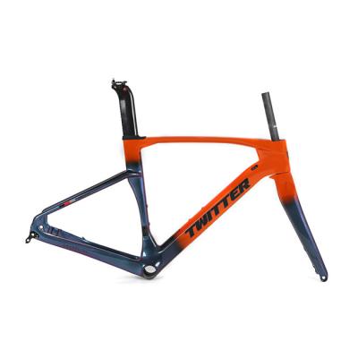 China EPS Technology Full Carbon Gravel Road Bike Frame 700c 40c T800 ISO9001 for sale