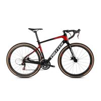China High Modulus Carbon 24 Speed 700C Gravel Disc Brake Road Bike 8.5kg for sale