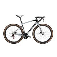 China Gravel RS 22S Carbon Fiber Road Racing Bike 51cm Frame Hidden Cable Disc Brake 700C for sale