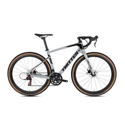 China Gravel RS 22S Carbon Fiber Road Racing Bike 51cm Frame Hidden Cable Disc Brake 700C for sale