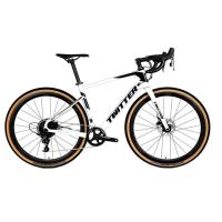 China 700x40C Carbon Fiber Gravel Bike SRAM APEX 11S Disc Brake 8.1kg for sale