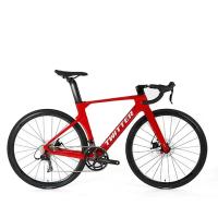 China 8.5kg T800 Carbon Fiber Road Bike 22 Speed Disc Brake 700C Racing Bicycle for sale
