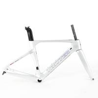 China Aero Carbon Road Bike Frame 50cm Disc Brake T800 Carbon Fiber Inner Cables for sale