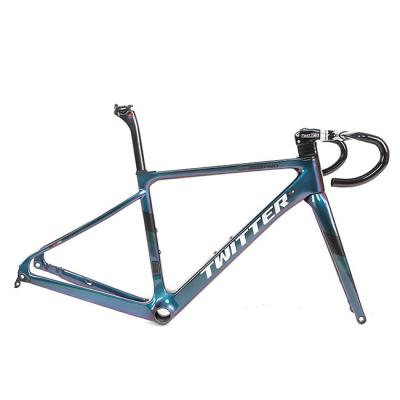 China TWITTER STEALTH T900 Carbon Fiber Road Bike Frame 700*25C 45-54cm for sale