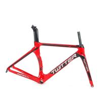 China Twitter Sniper 2.0 Carbon Fiber Road Bike Frame 46cm T800 with 700x25C Wheels for sale