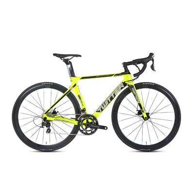 China Carbon Fiber Road Bike Thru Axle Disc Brake Shimano Tiagra 20 Speed 700C for sale