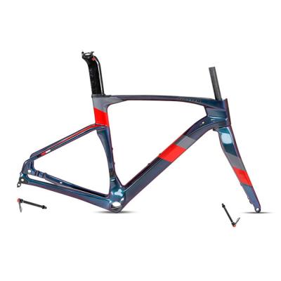 China TWITTER 700C Lightweight Carbon Frameset 48CM Height For Bicycle for sale