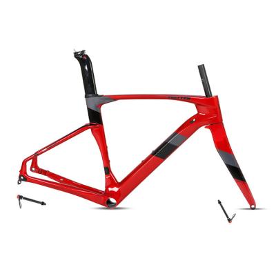 China CE Certified Carbon Road Bike Frame OEM Welcome For Racing Bicycle for sale