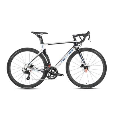 China Twitter T10pro Carbon Fiber Road Bike SRAM RIVAL 22 Speed Disc Brake 700C for sale