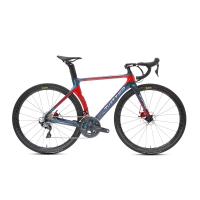 China Disc Brake Carbon Fiber Road Bike Shimano UT R8000 22 Speed Thru Axle 142mm for sale