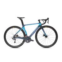 China Carbon Fiber Thru Axle Road Bike 52cm 700C 105 R7000 22 Speed T800 for sale