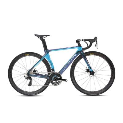 China T800 Carbon Fiber Road Bike 700c Full Inner Cable SRAM RIVAL 22 Speed Disc Brake for sale