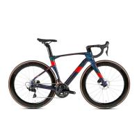 China TWITTER Carbon Fiber Road Bike SHIMANO 105 R7020 22S Disc Brake 700C Carbon Wheelset for sale