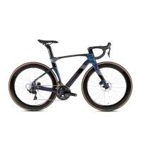 China TWITTER CYCLONEpro Carbon Road Bike 8.5kg SHIMANO 105 R7000 22S Disc Brake 700C 50mm Carbon Wheelset for sale