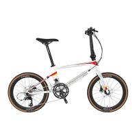 China MT200 Hydraulic Brake Carbon Folding Bike 451 22 Inch SHIMANO TIAGRA 4700 20 Speed 9.6kg for sale