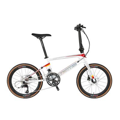 China MT200 Hydraulic Brake Carbon Folding Bike 451 22 Inch SHIMANO TIAGRA 4700 20 Speed 9.6kg for sale
