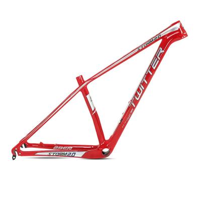 China Storm 2.0 Carbon Fiber MTB Frame 27.5 29er T800 142mm Thru Axle 1.19kg for sale
