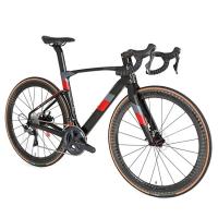 China CYCLONEpro Carbon Fiber Road Bike Disc Brake Full Inner Cable SHIMANO UT R8000 22S 700C 50mm Carbon Wheel for sale