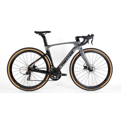 China SHIMANO 105 R7000 22 Speed Carbon Gravel Bike Thru Axle Disc Brake 700x40C for sale