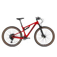 China 29er Carbon Fiber Full Suspension Mountain Bike SHIMANO XT M8100 12 Speed 13.4kg for sale