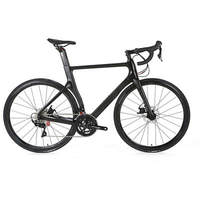 China Twitter Carbon Fiber Road Bike Disc Brake R7000 22 Speed 700C Alloy Wheel for sale