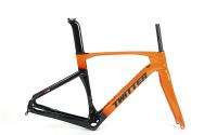 China T800 Carbon Gravel Road Bike Frame Thru Axle 142mm Disc Brake 700x40C for sale