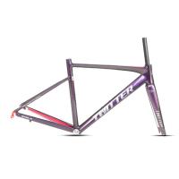 China AL7005 Aluminum Road Bike Frame 700C Rim Brake Lightweight 1.51kg for sale