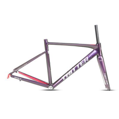 China AL7005 Aluminum Road Bike Frame 700C Rim Brake Lightweight 1.51kg for sale