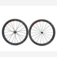 China High Stiffness 40mm Carbon Disc Wheelset Lightweight With 3K Hub for sale