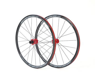 China Twitter RS-R2030 700C Aluminum Road Bike Wheelset 4-Axle Quick Release 20-24H for sale