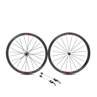 China 700C 36mm Alloy Road Bike Wheelset Racing Wheels with Sealed Bearings 2.25kg for sale